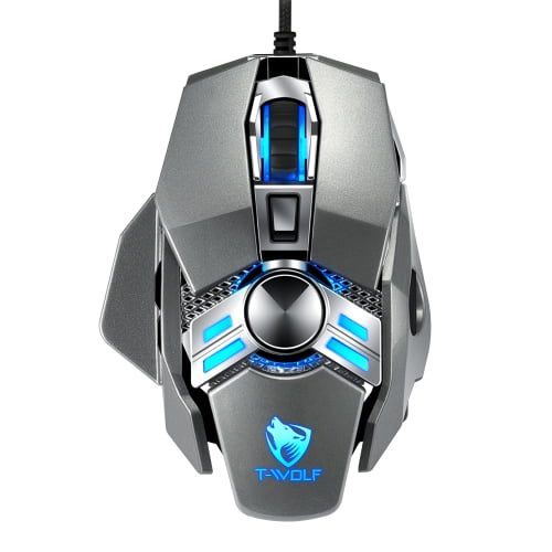 T-WOLF V10 Wired Gaming Mouse - Trendex